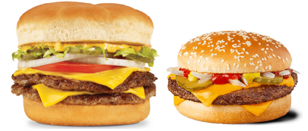 A&W Third Pounder vs McDonald's Quarter Pounder Burgers | Good/Bad ...