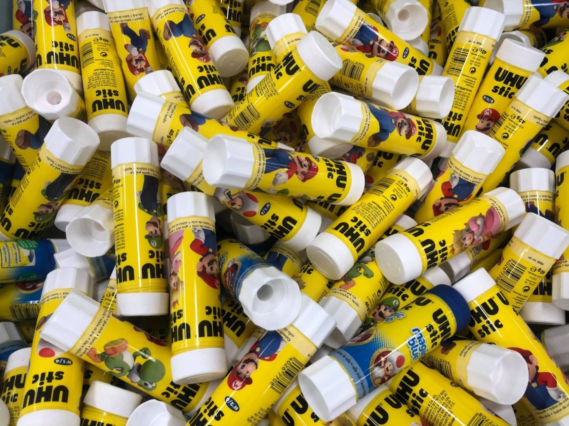 UHU Glue Stic Super Mario 35th Anniversary Collection | Good/Bad Marketing
