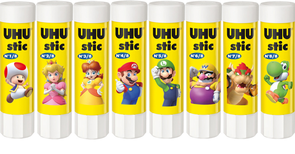 UHU Glue Stic Super Mario 35th Anniversary Collection | Good/Bad Marketing