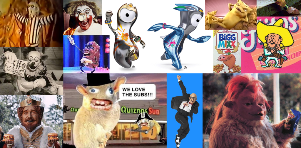 The Weirdest & Creepiest Brand Mascots From Famous Brands | Good/Bad ...